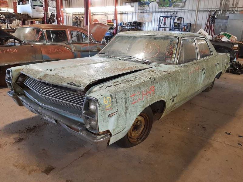 Used 1970 American Motors Ambassador Engine Engine 6 232, Thru En