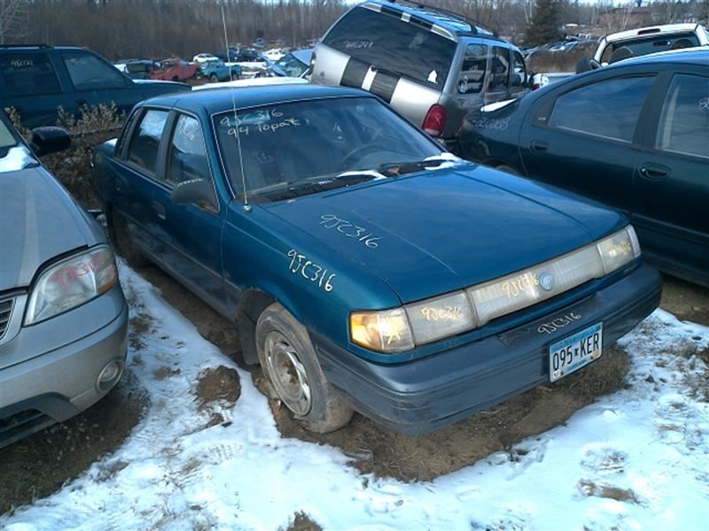 Used 1994 Ford Tempo Rear Body Bumper Assembly, Rear 4 Dr Parts
