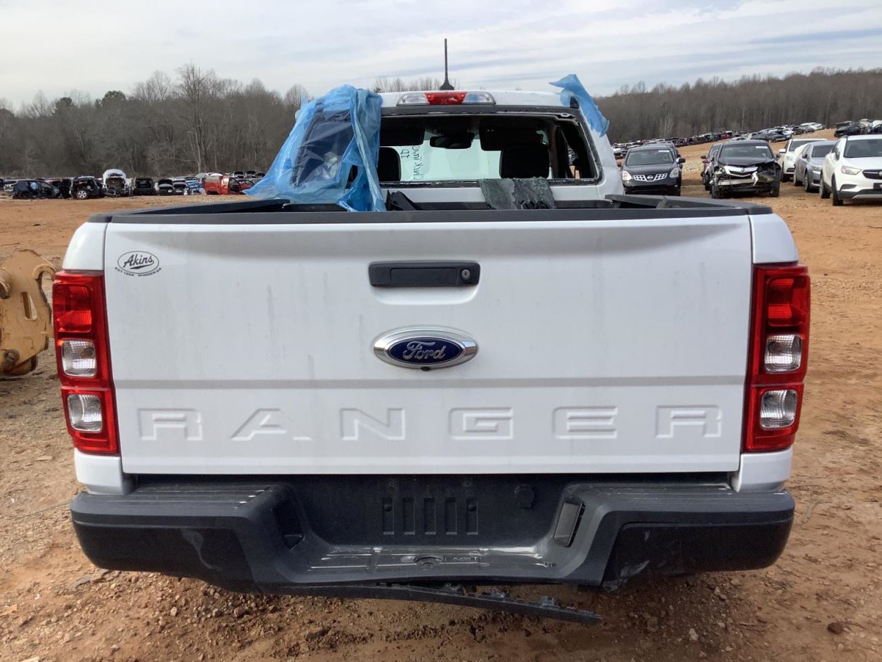 Used 2022 Ford Ranger Rear Body Trunk Hatch Tailgate Manual Locki