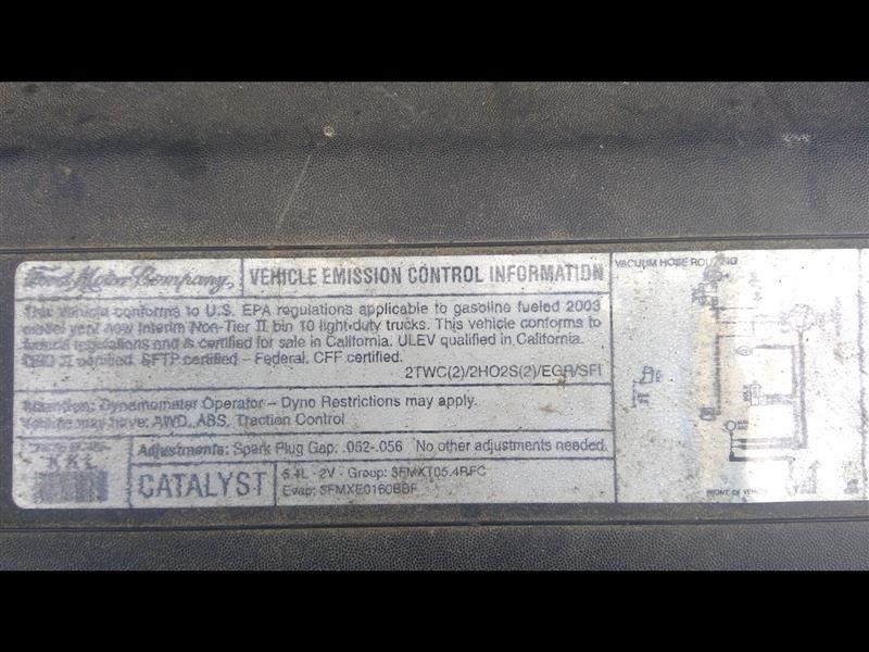 Used 2003 Ford Expedition Transmission Transmission Transaxle A T