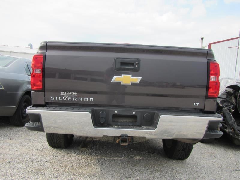 Used 2014 Chevrolet Silverado 1500 Rear Body Bumper Assembly, Rea